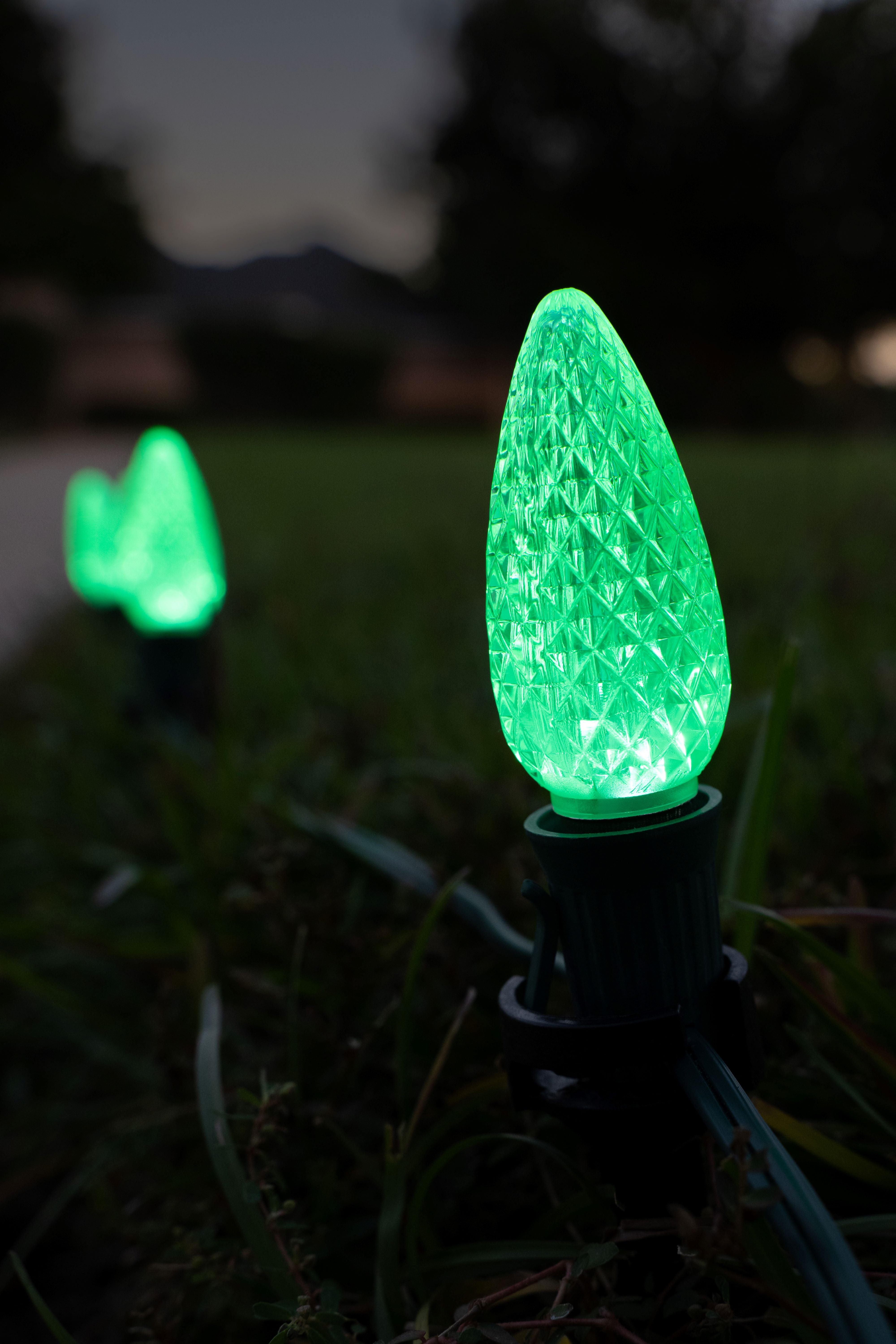 Ground Lights Stringer Kit - Green - Per 10 Foot Section - USE CODE GR ...
