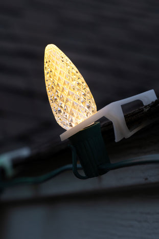 Shingle & Gutter Stringer Kit - Warm White - Per 10 Foot Section – Lawn ...